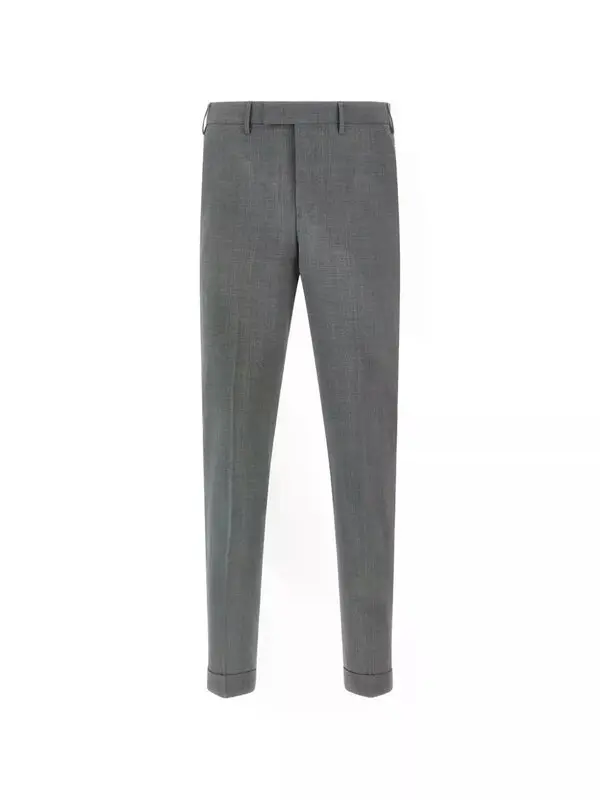 PT TORINO Master Pleated Trousers - Grey