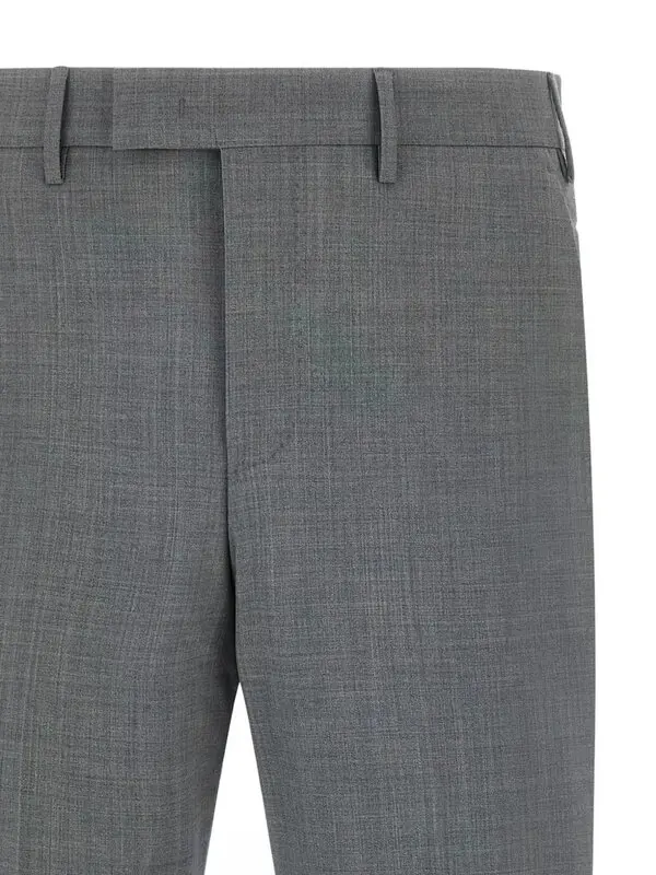 PT TORINO Master Pleated Trousers - Grey