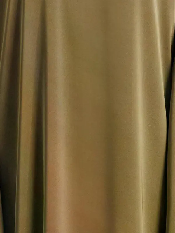 GEMY MAALOUF Beaded-collar Ruffled Maxi Dress