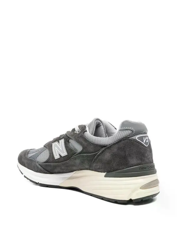 NEW BALANCE 991 Panelled Lace-up Sneakers