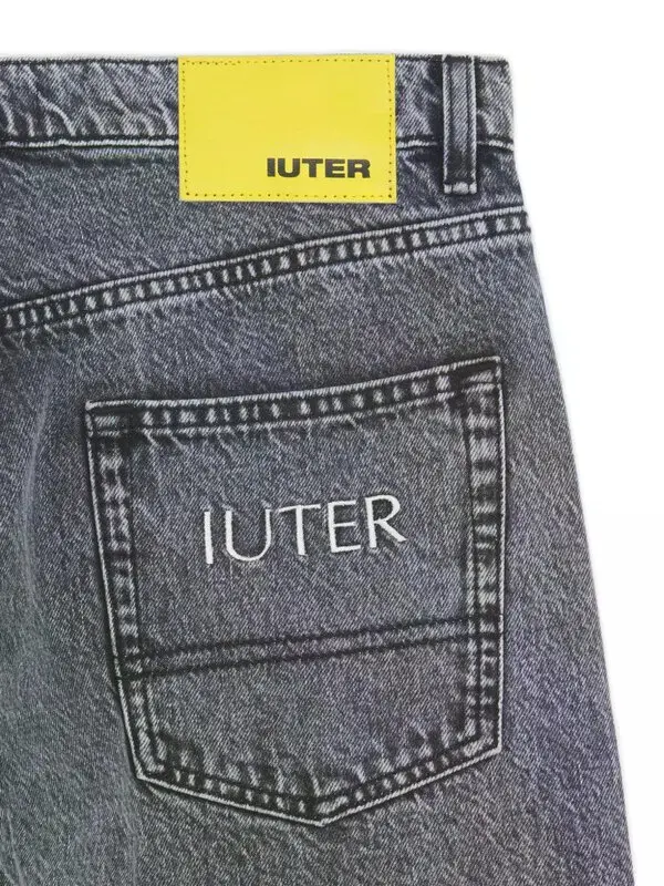 IUTER Butterfly Loose Jeans
