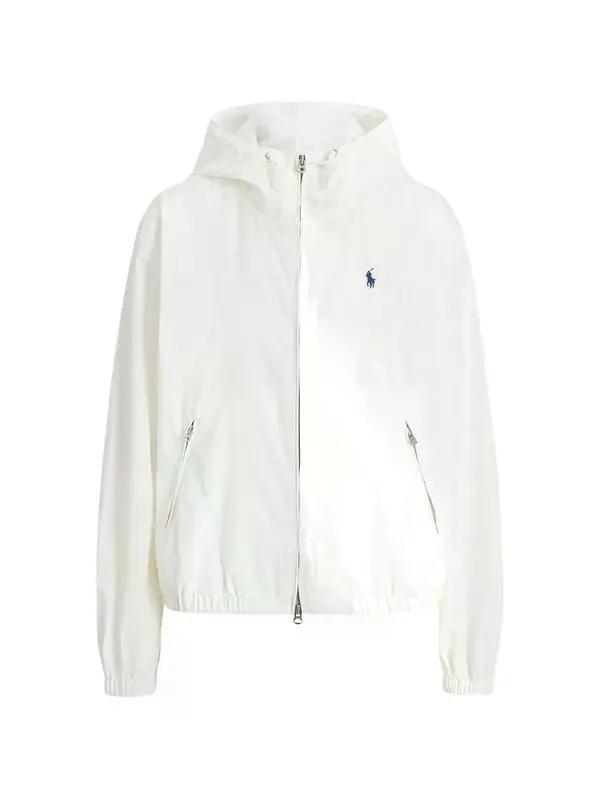 Polo Ralph Lauren Hooded Zip Jacket - White