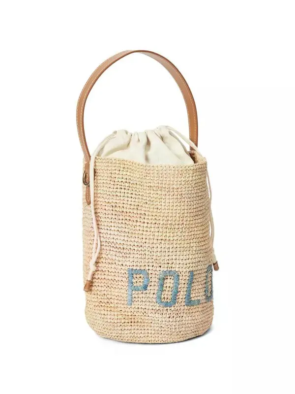 Polo Ralph Lauren Raffia Bucket Bag