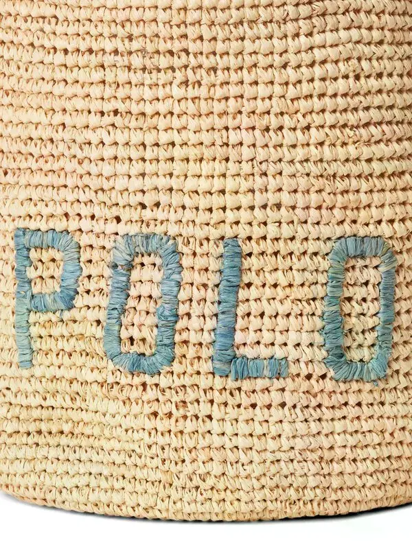 Polo Ralph Lauren Raffia Bucket Bag