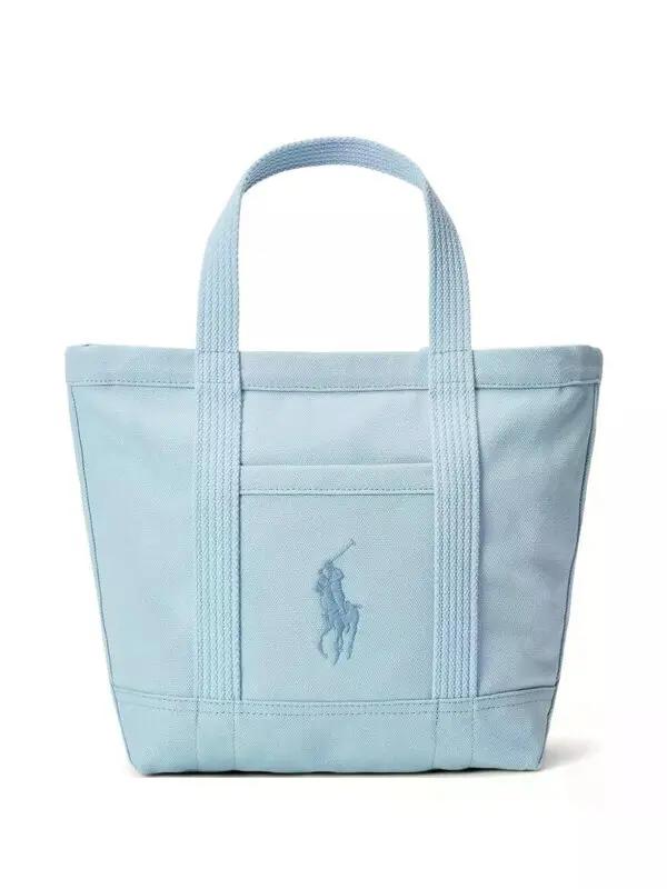 Polo Ralph Lauren Embroidered Tote Bag - Blue