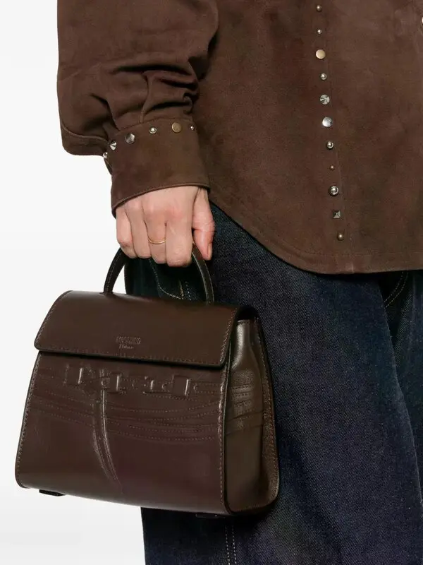 Moschino Debossed Tote Bag