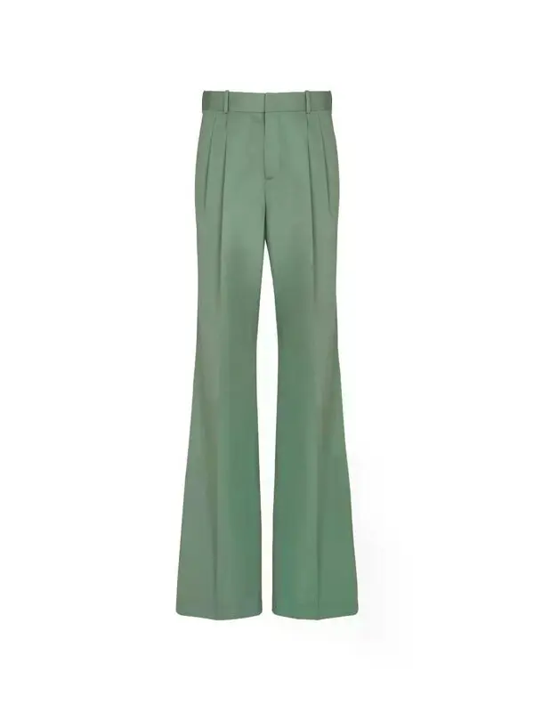 Balmain Pleated Trousers - Green
