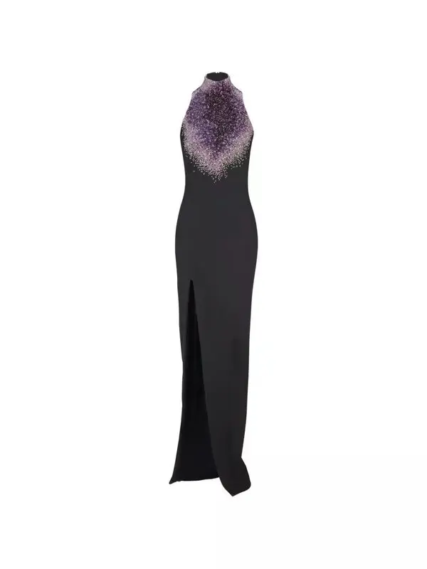 Balmain Halterneck Maxi Dress