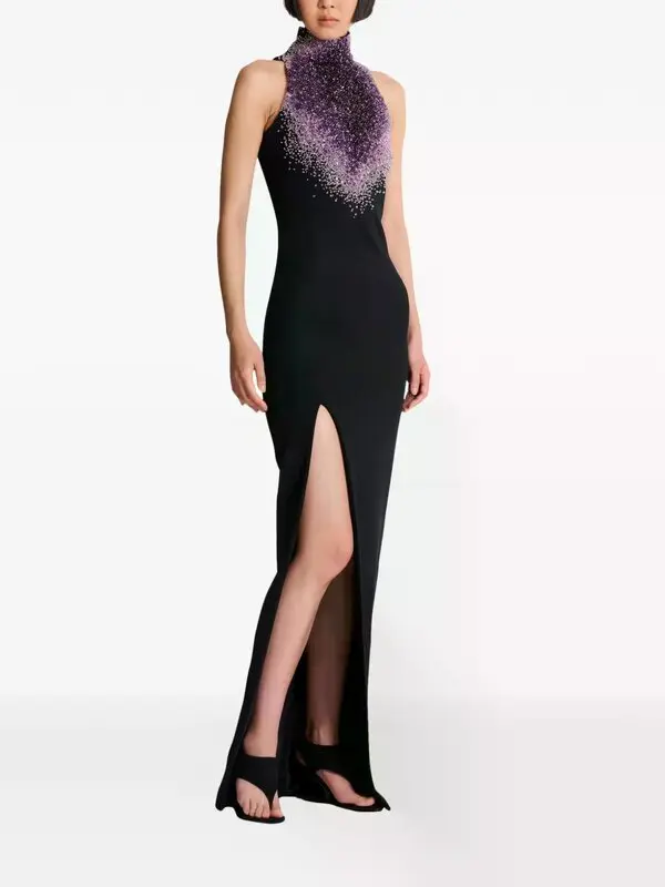 Balmain Halterneck Maxi Dress