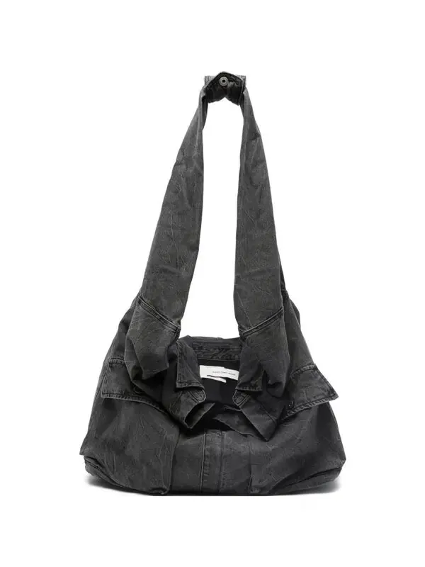 FENG CHEN WANG Flap-pockets Shoulder Bag - Grey