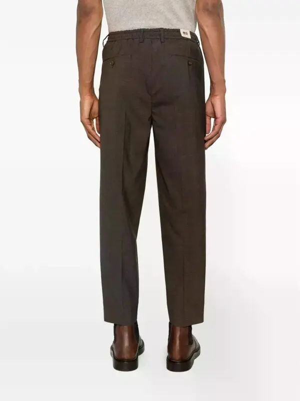 BRIGLIA 1949 Covents Drawstring Trousers - Brown