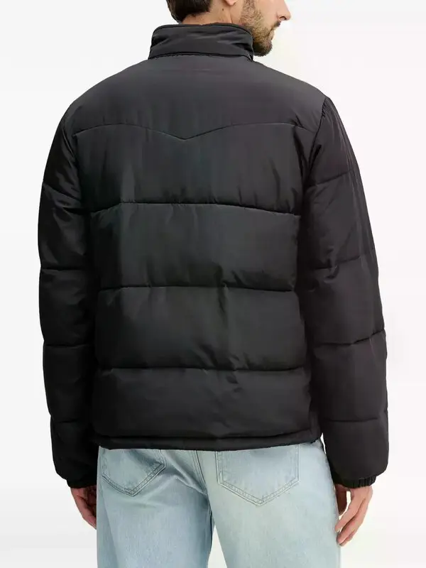 Just Cavalli Logo-embroidered Padded Jacket