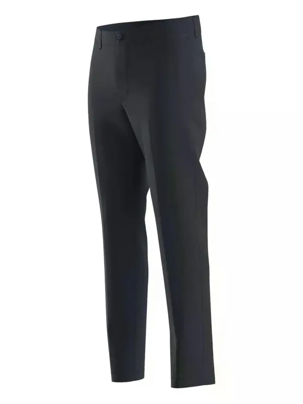 BOSS Logo-patch Trousers - Blue