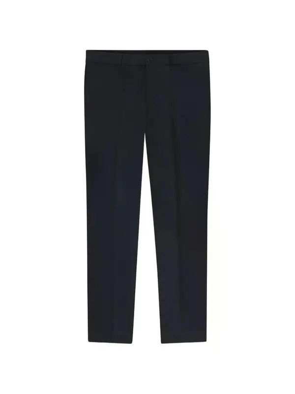 BOSS Logo-patch Trousers - Blue
