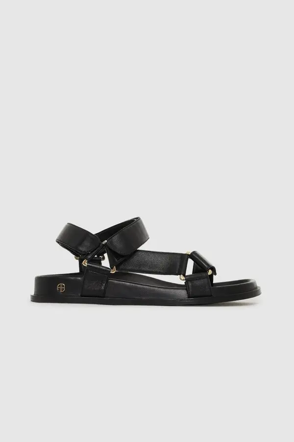 ANINE BING Jess Sandals - Black