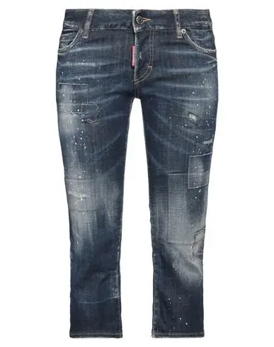 Dsquared2 Straight-leg Jeans With Brand Logo - Blue