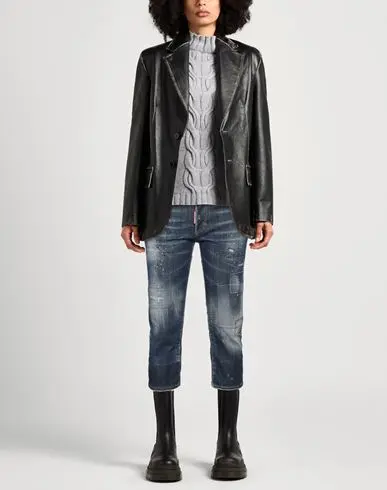 Dsquared2 Straight-leg Jeans With Brand Logo - Blue