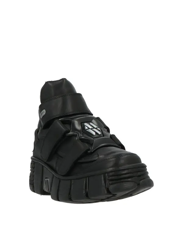 NEW ROCK Chunky Leather Sneakers
