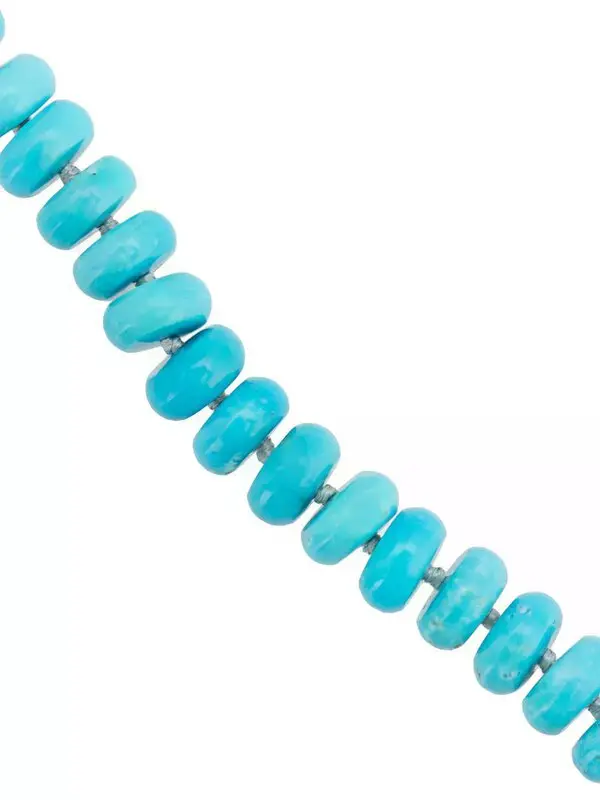 Irene Neuwirth 18kt Yellow Gold Bead Necklace - Blue