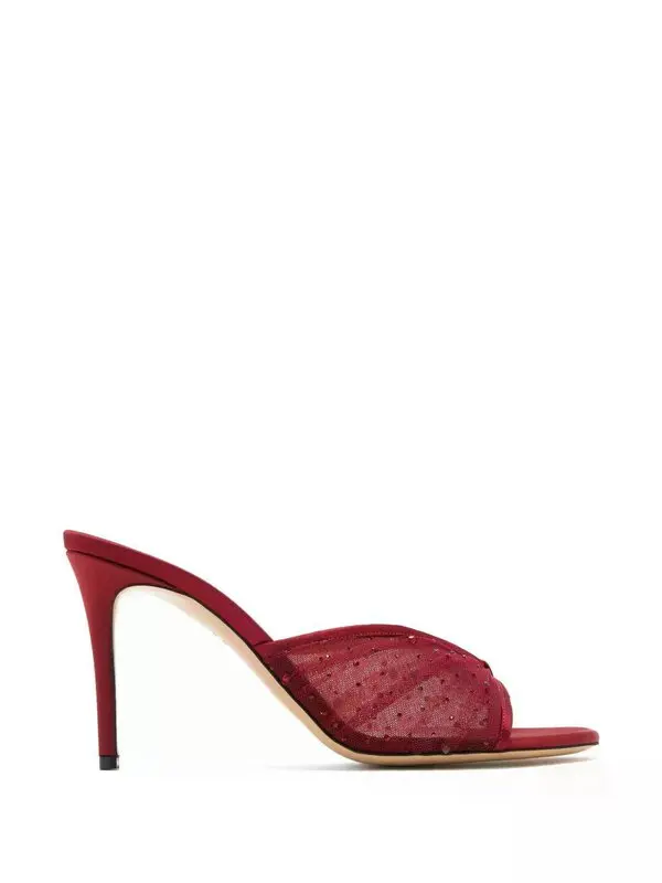ANDREA WAZEN Astrid Mules - Red