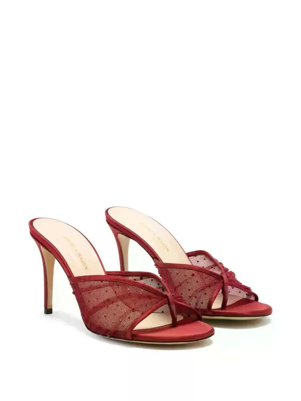 ANDREA WAZEN Astrid Mules - Red