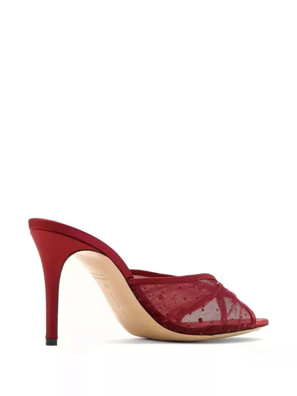 ANDREA WAZEN Astrid Mules - Red