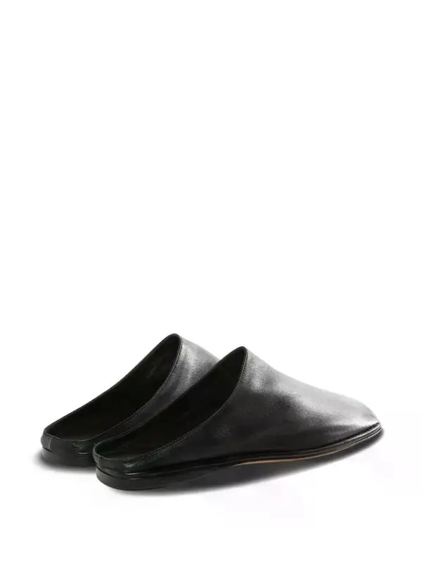 THE ROW Square-toe Slides