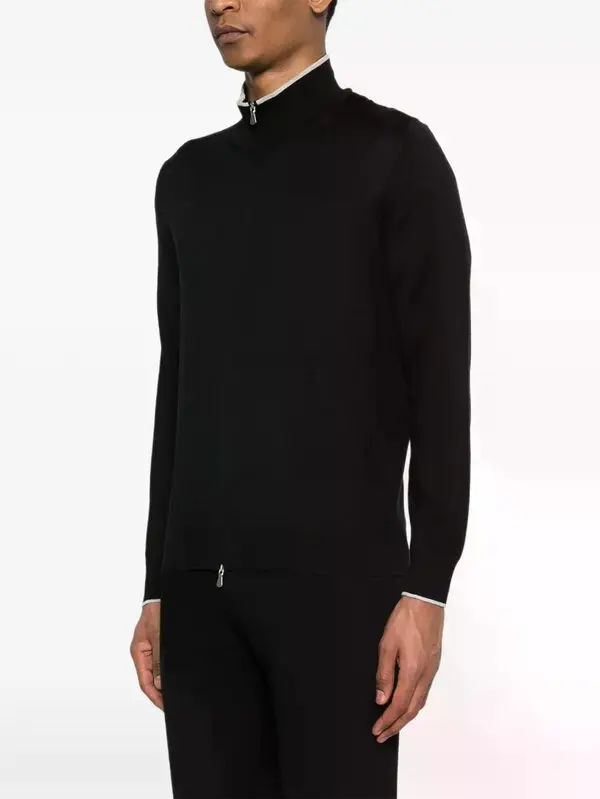 GRAN SASSO Zip-up Cardigan