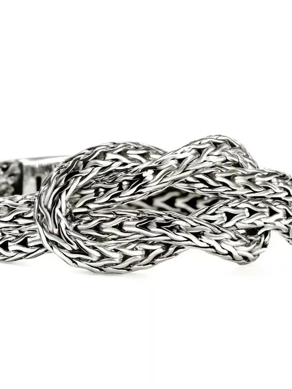 John Hardy Sterling Woven Love Knot Ring