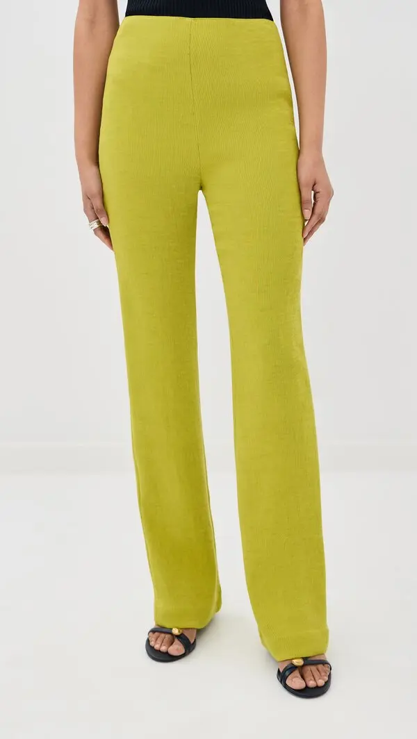 Tibi Viscose Plisse Corbit Pants - Peapod