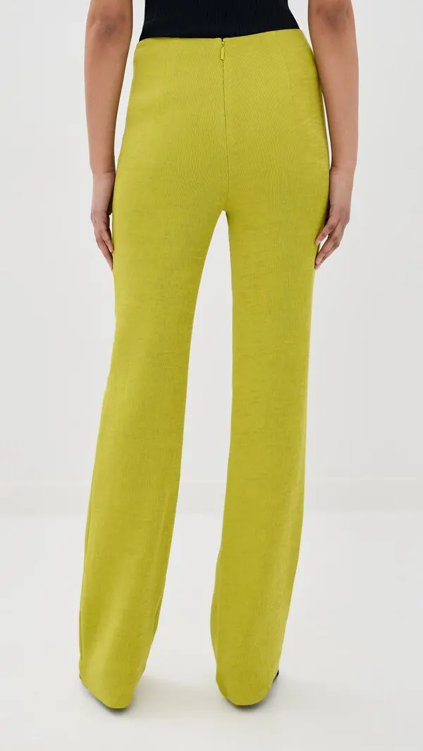 Tibi Viscose Plisse Corbit Pants - Peapod