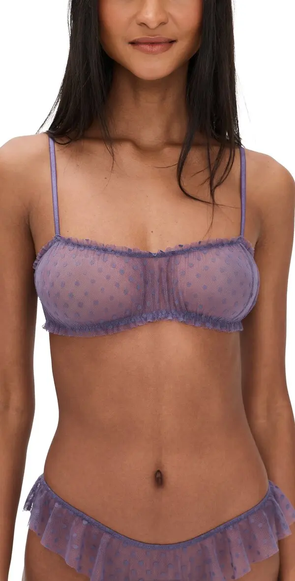 Only Hearts Joey Bralette - Plum
