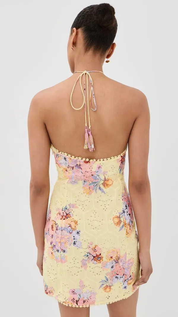 Hemant & Nandita Halterneck Mini Dress