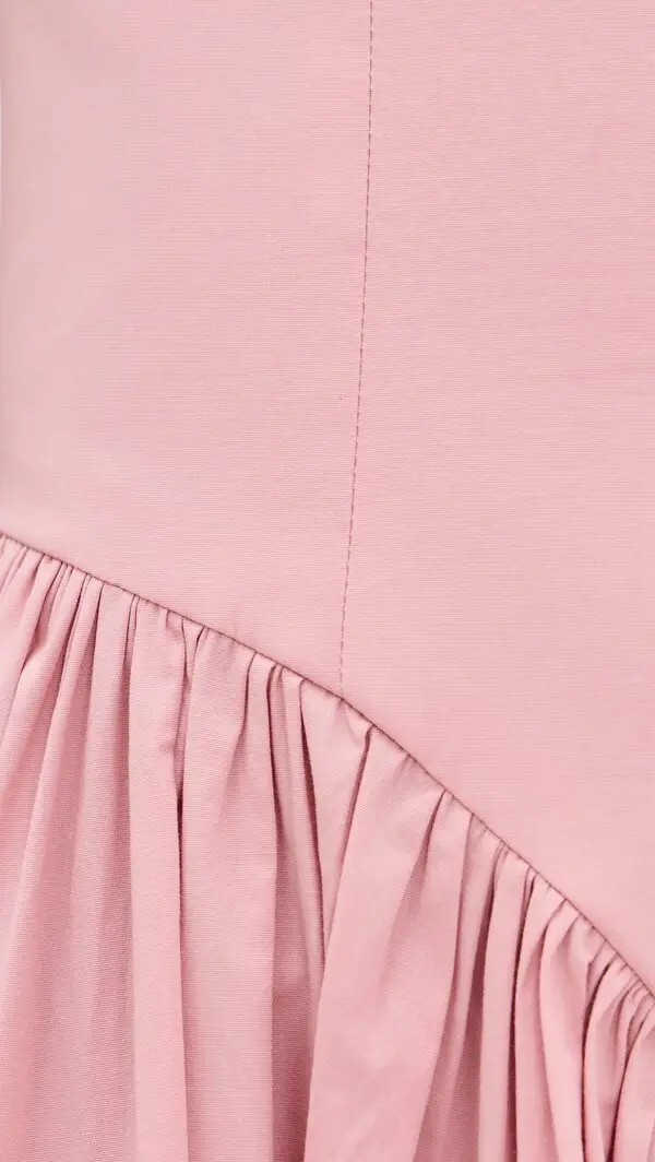 Hemant & Nandita Corseted Sweetheart Neck Maxi Dress - Pink