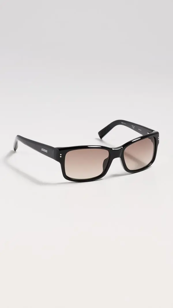 Jacquemus Square Frame Sunglasses - Black