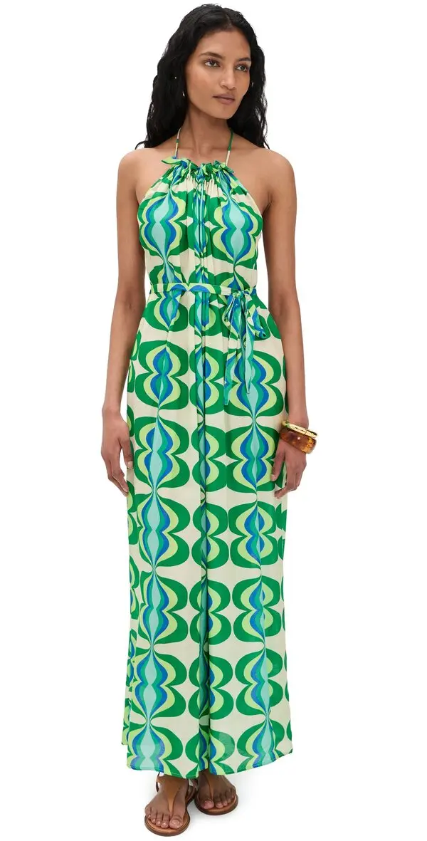 Sundress Sophie Retro Print Jumpsuit - Lullah Print