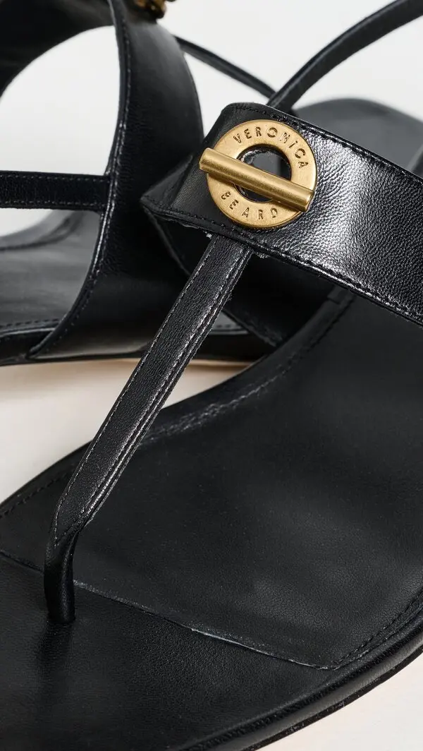 Veronica Beard Andie Sandals - Black