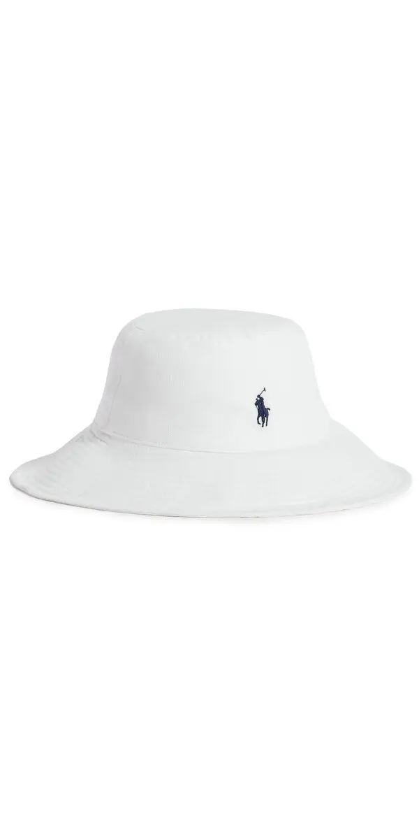 Polo Ralph Lauren Linen Sunhat - Deckwash White