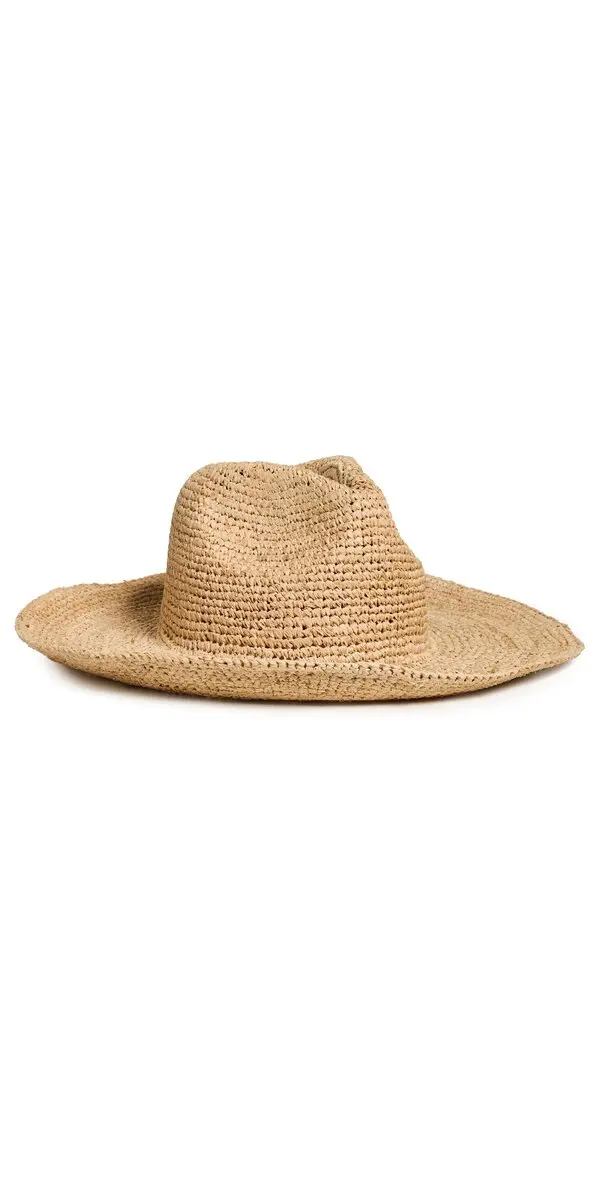 Faherty Brand Woven Straw Sun Hat - Natural