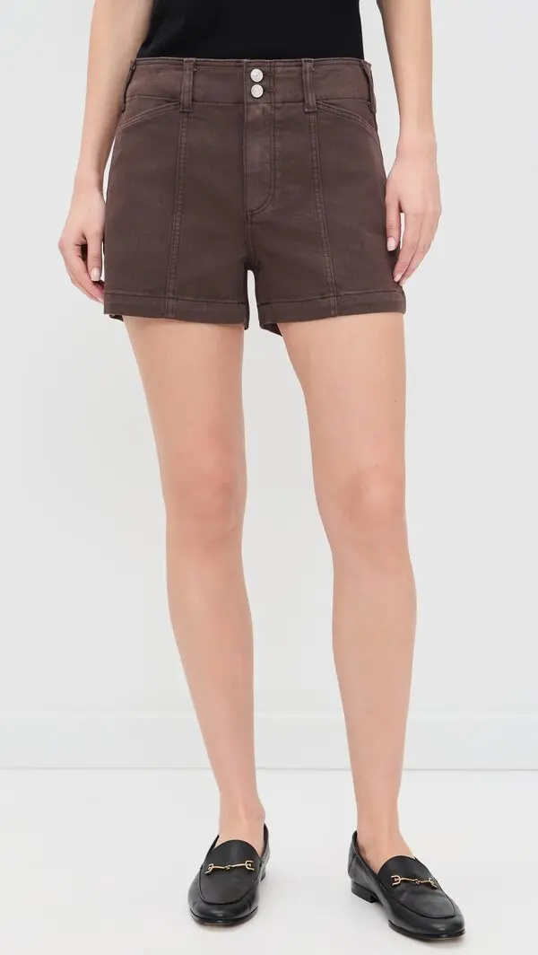 Paige Olivia Shorts - Rich Chocolate