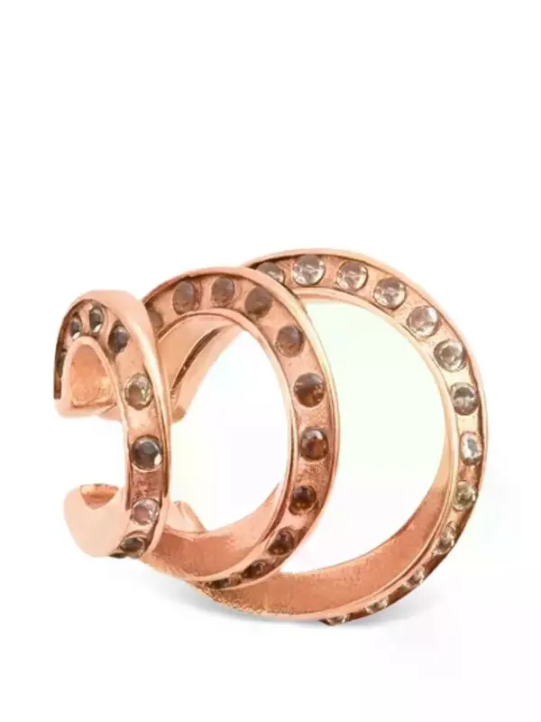 YPARIS Star G Coffee Round Ear Cuff - Pink
