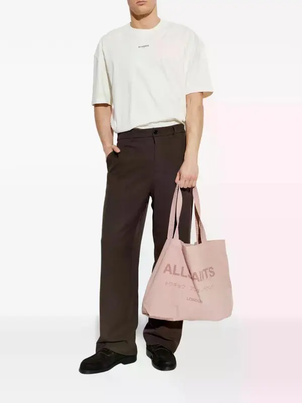 ALLSAINTS Mikro Printed-logo T-shirt - White