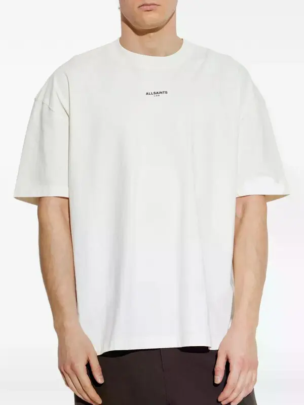 ALLSAINTS Mikro Printed-logo T-shirt - White