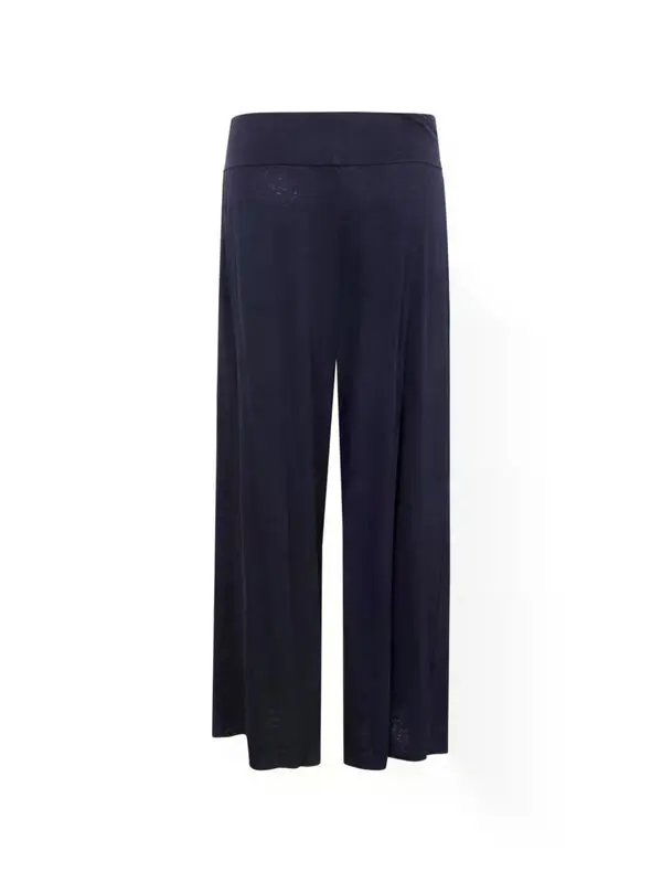 Labo.art Pleated Wide Leg Trousers - Blue