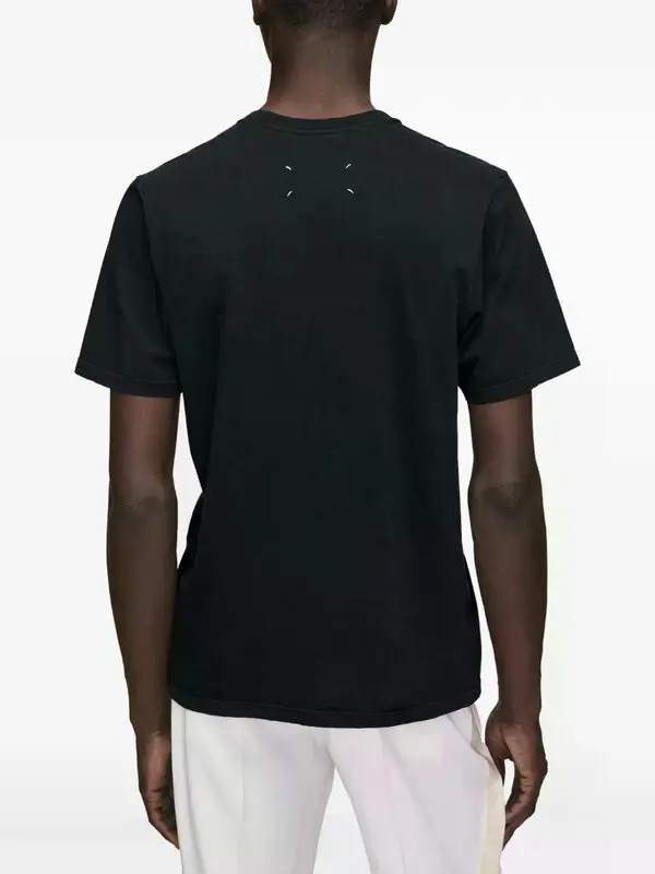 MAISON MARGIELA Taped Cotton Jersey T-shirt - Black