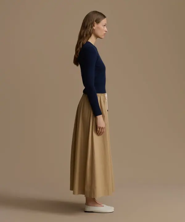 Jenni Kayne Cashmere Leni Crewneck Top - Navy