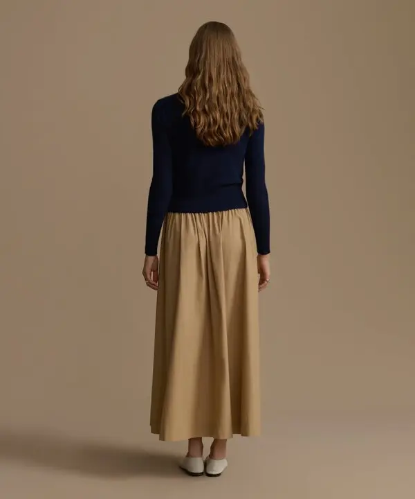 Jenni Kayne Cashmere Leni Crewneck Top - Navy