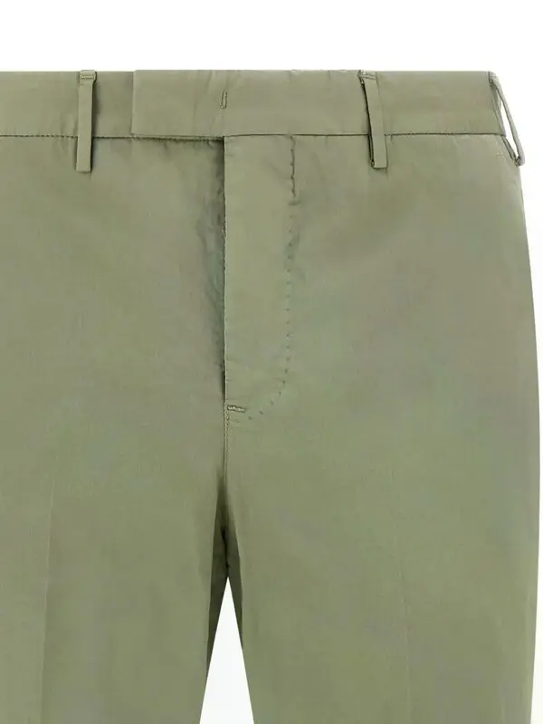 PT TORINO Master Pressed-crease Trousers - Green