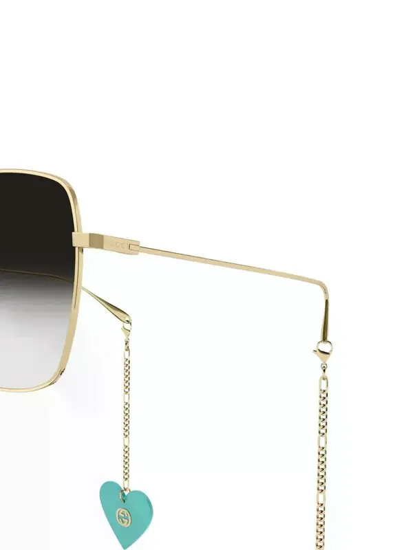 Gucci Oversized-frame Gradient Sunglasses