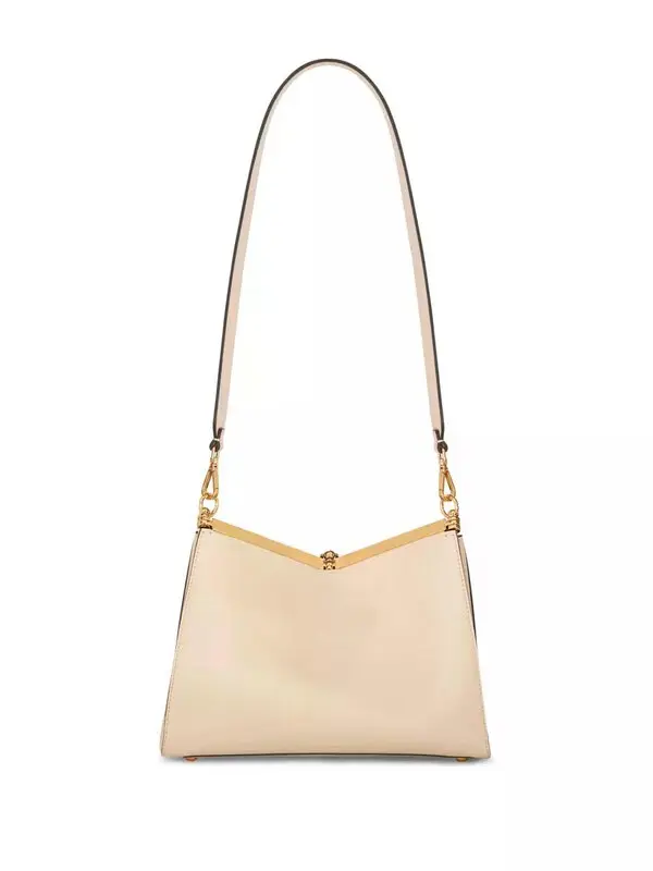 Etro Vela Leather Shoulder Bag - Neutrals